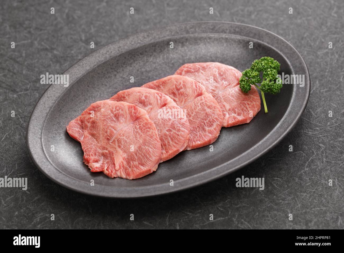 Matsusaka beef ( Rare part of beef meat called "makura" in Japan Stock ...