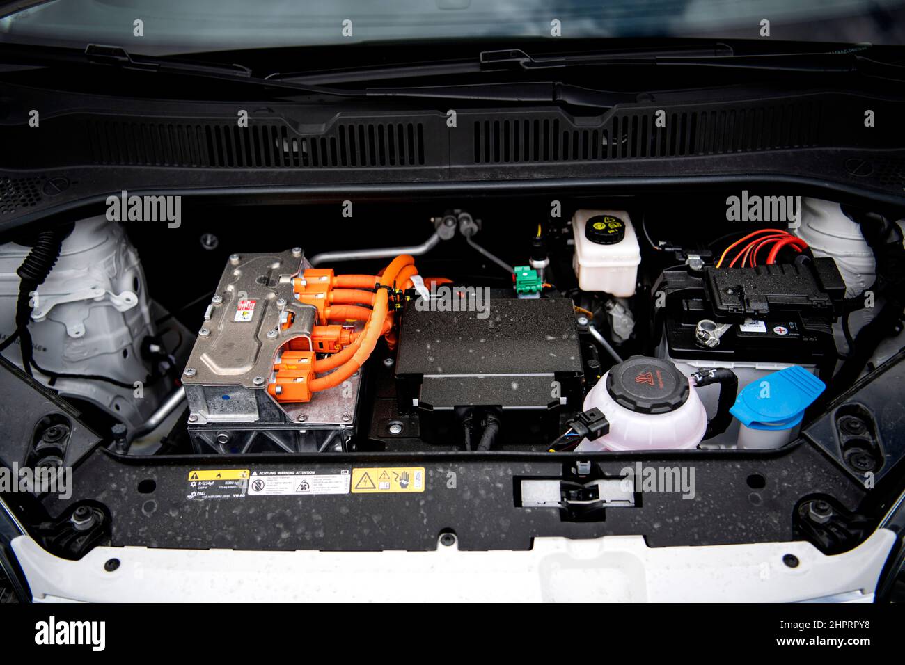 Skoda Citigo-e IV, detail, engine, motor Photo: Pontus Lundahl / TT ...