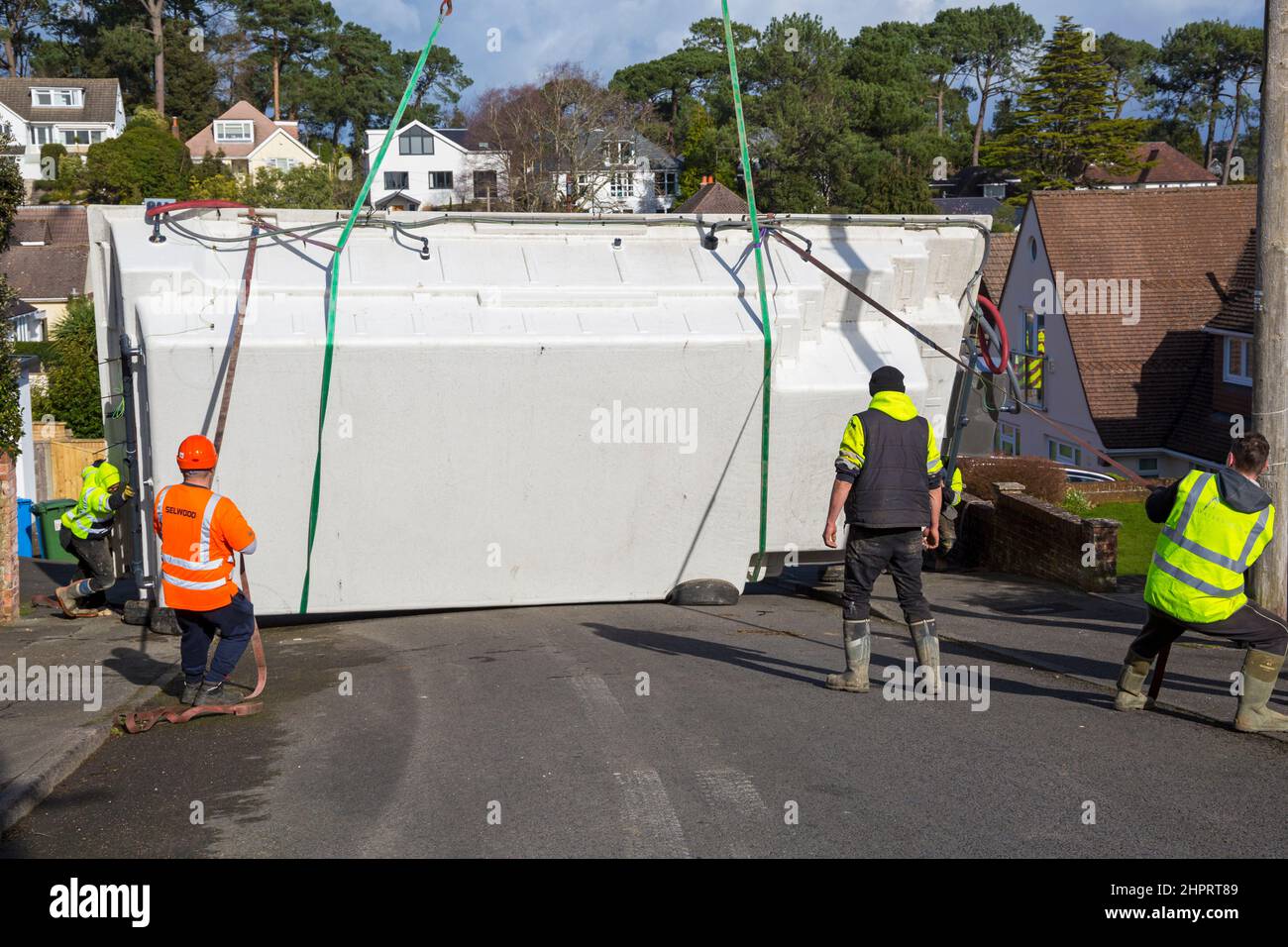 Swimming pool delivery hi-res stock photography and images - Alamy
