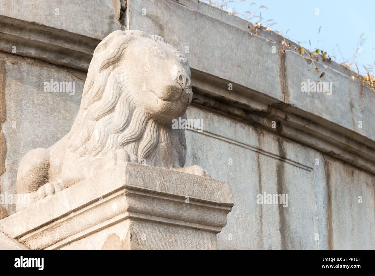 HENAN, CHINA - The Tomb of Yuan Shikai(Yuanlin). a famous Historic Site ...