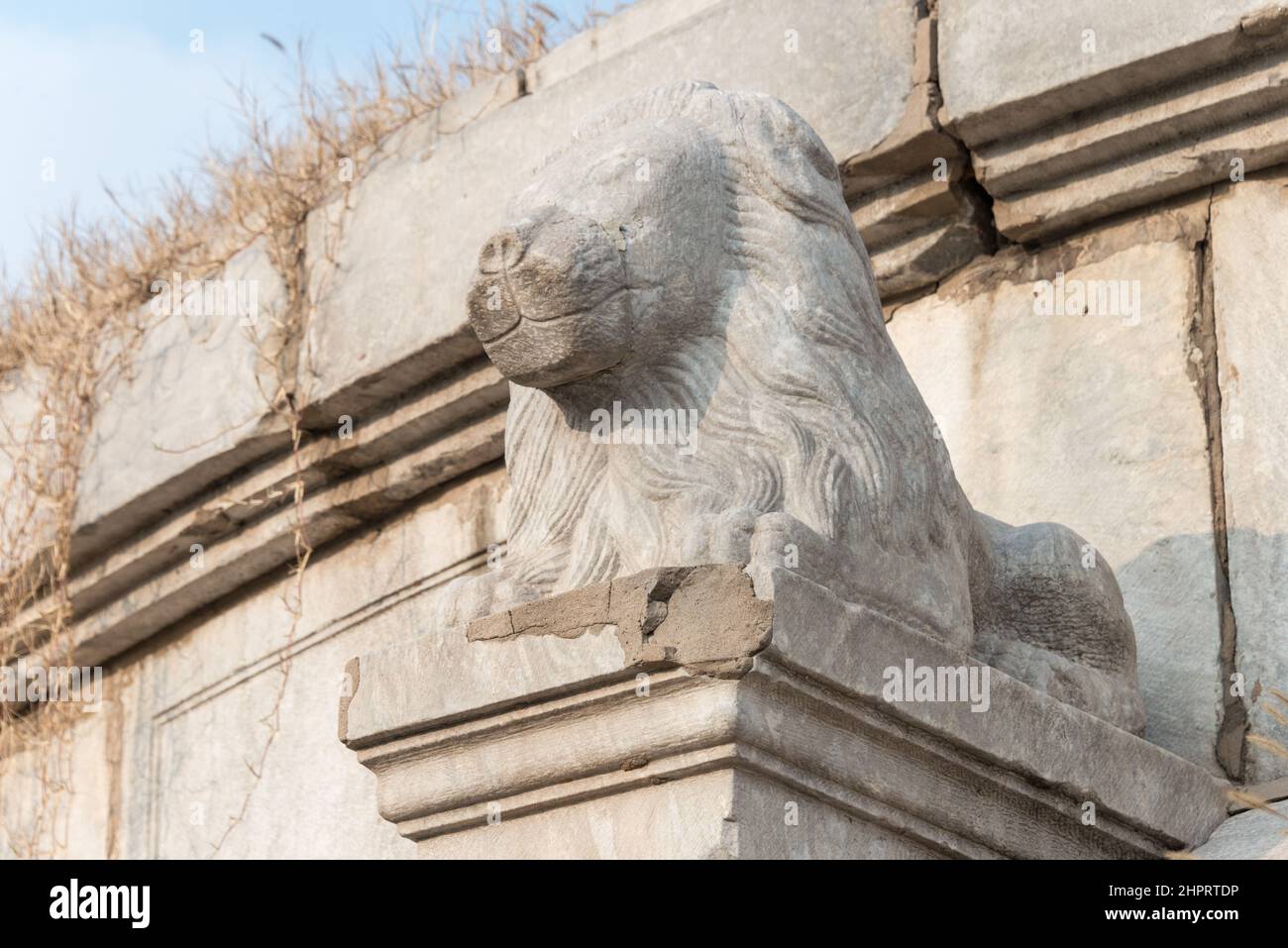 HENAN, CHINA - The Tomb of Yuan Shikai(Yuanlin). a famous Historic Site ...