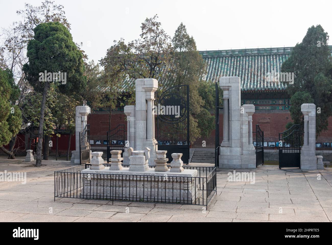 HENAN, CHINA - The Tomb of Yuan Shikai(Yuanlin). a famous Historic Site ...