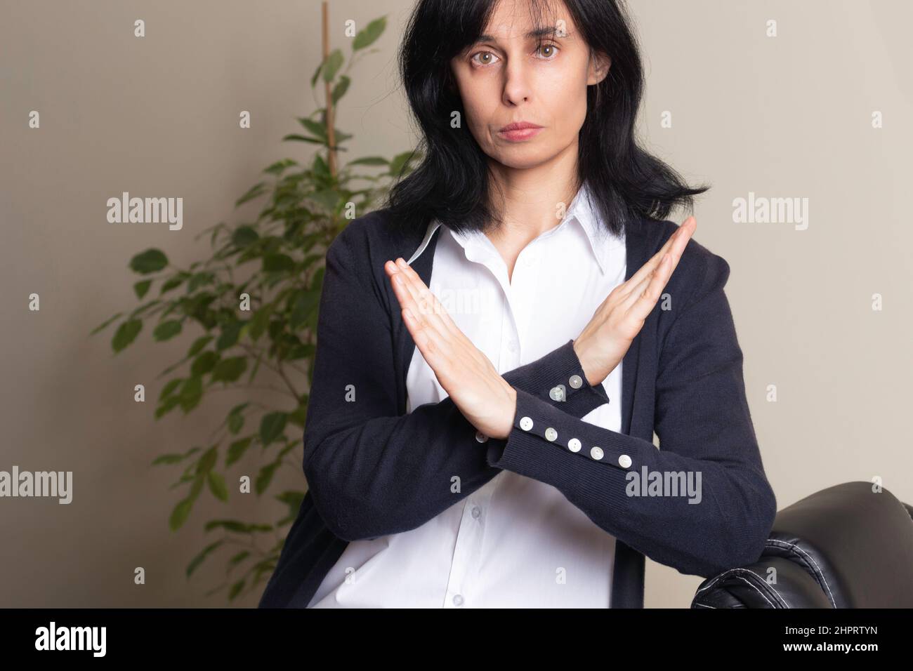 Crossed hands. Break the bias symbol of woman's international day ...