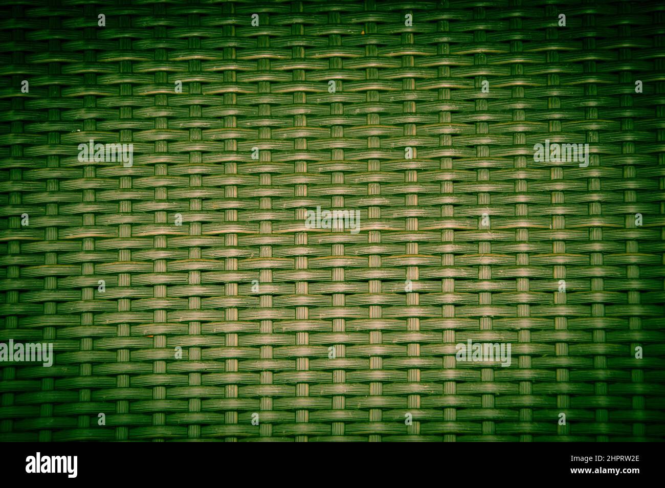 Green basket weave pattern. Vignette. Textured Background Stock Photo ...