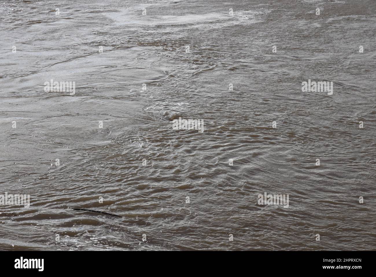 The River Severn in flood at Haw Bridge, Tirley, Gloucestershire ...