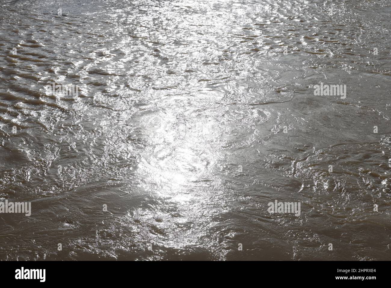 The River Severn in flood at Haw Bridge, Tirley, Gloucestershire ...