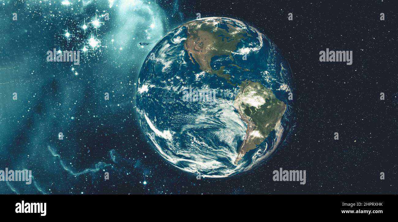 World view spaceflight hi-res stock photography and images - Alamy