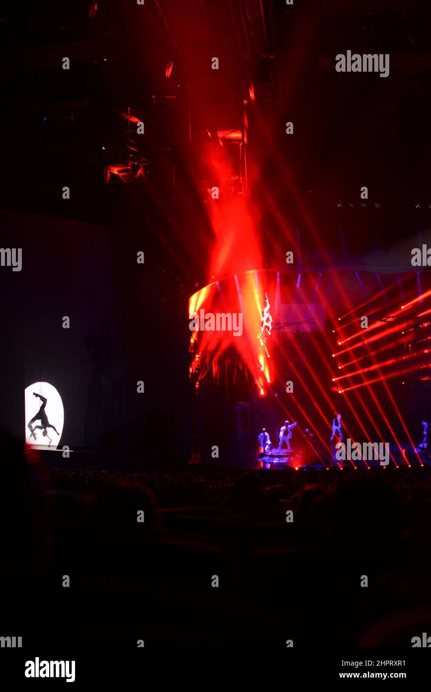 Michael Jackson ONE by Cirque du Soleil show at Mandalay Bay, Las Vegas ...