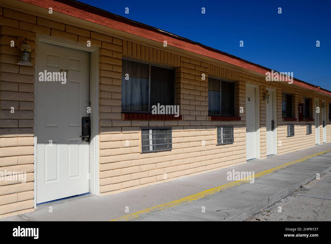 Country Inn motel in Nevada Stock Photo - Alamy