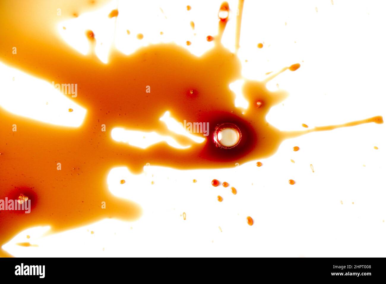 Blood stains on a white background Stock Photo - Alamy