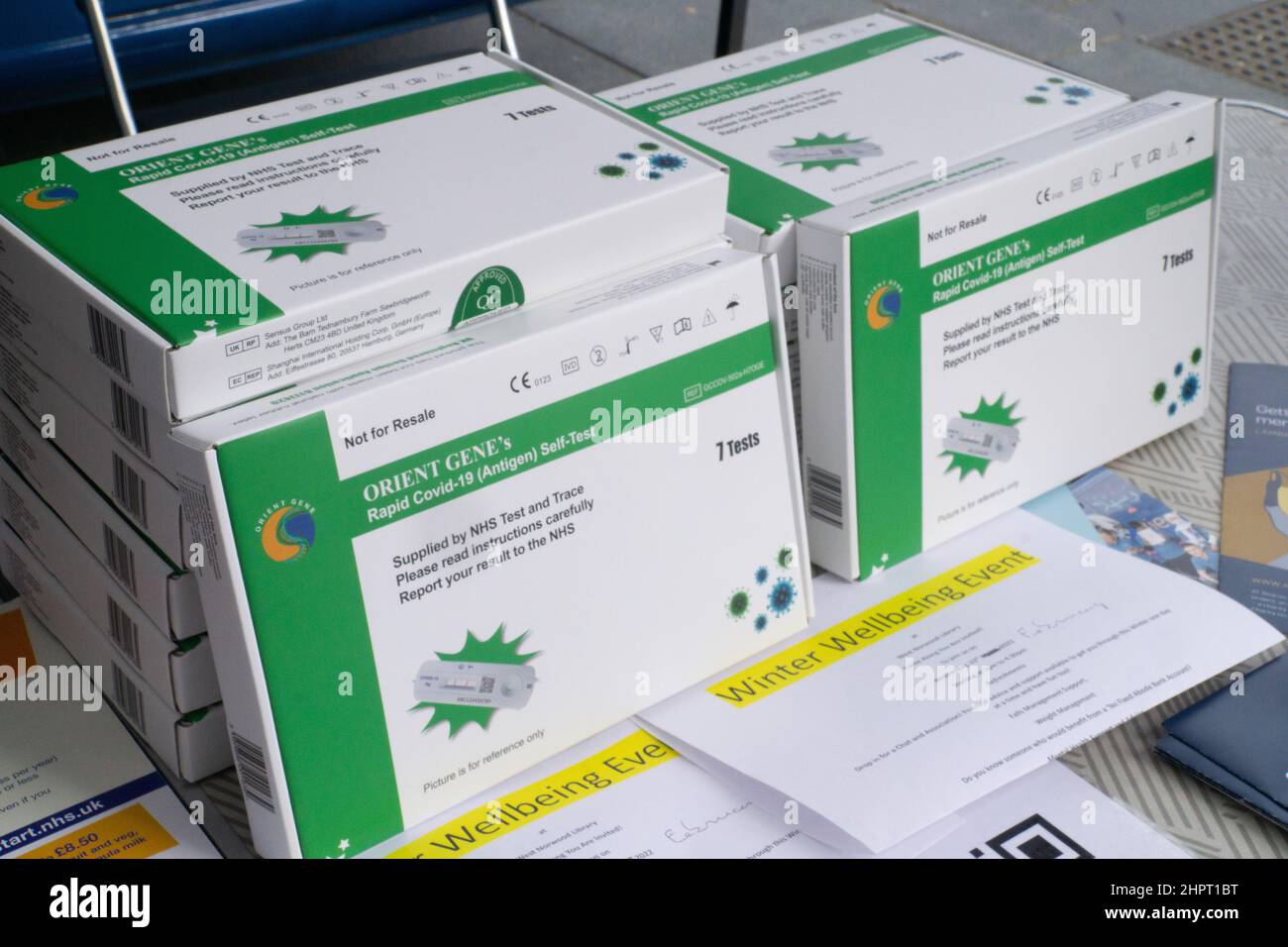 Lateral flow test lft hi-res stock photography and images - Alamy