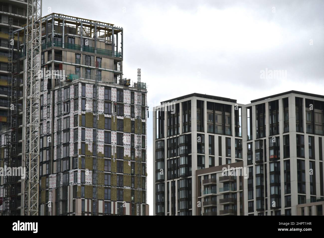 Modern Commercial buildings across london Stock Photo - Alamy