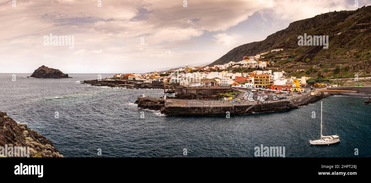 The port of Garachico, Tenerife, Canary Islands Stock Photo - Alamy