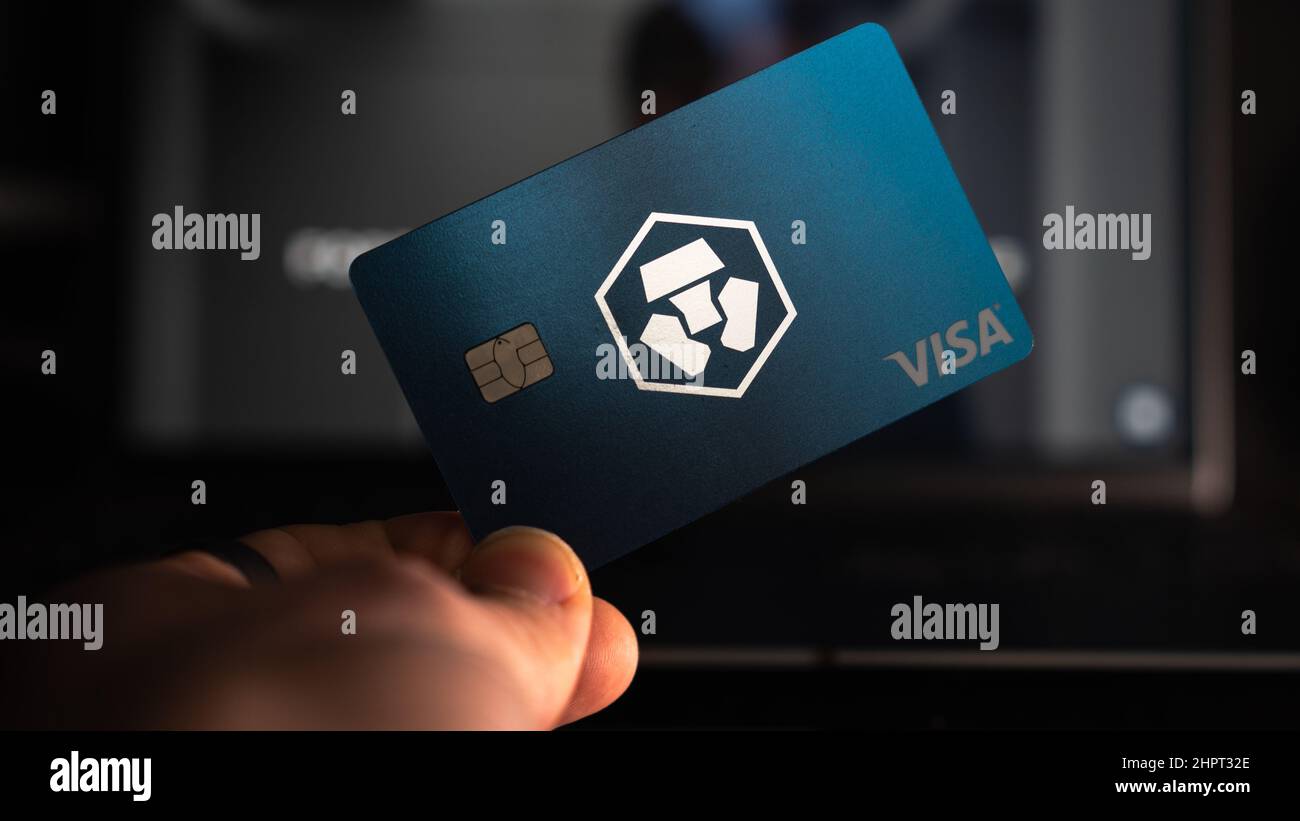 The Midnight Blue Prepaid Card Stock Photo - Alamy