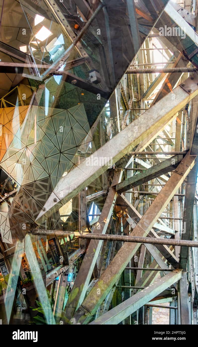 Melbourne, Victoria, Australia - Federation Square by Lab Architecture ...