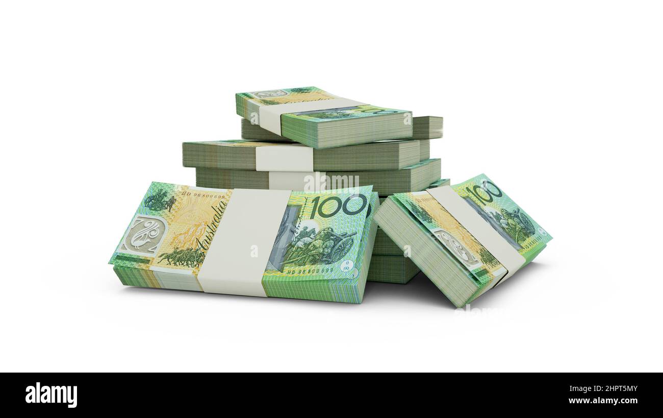 Stac`k of australian money hi-res stock photography and images - Alamy