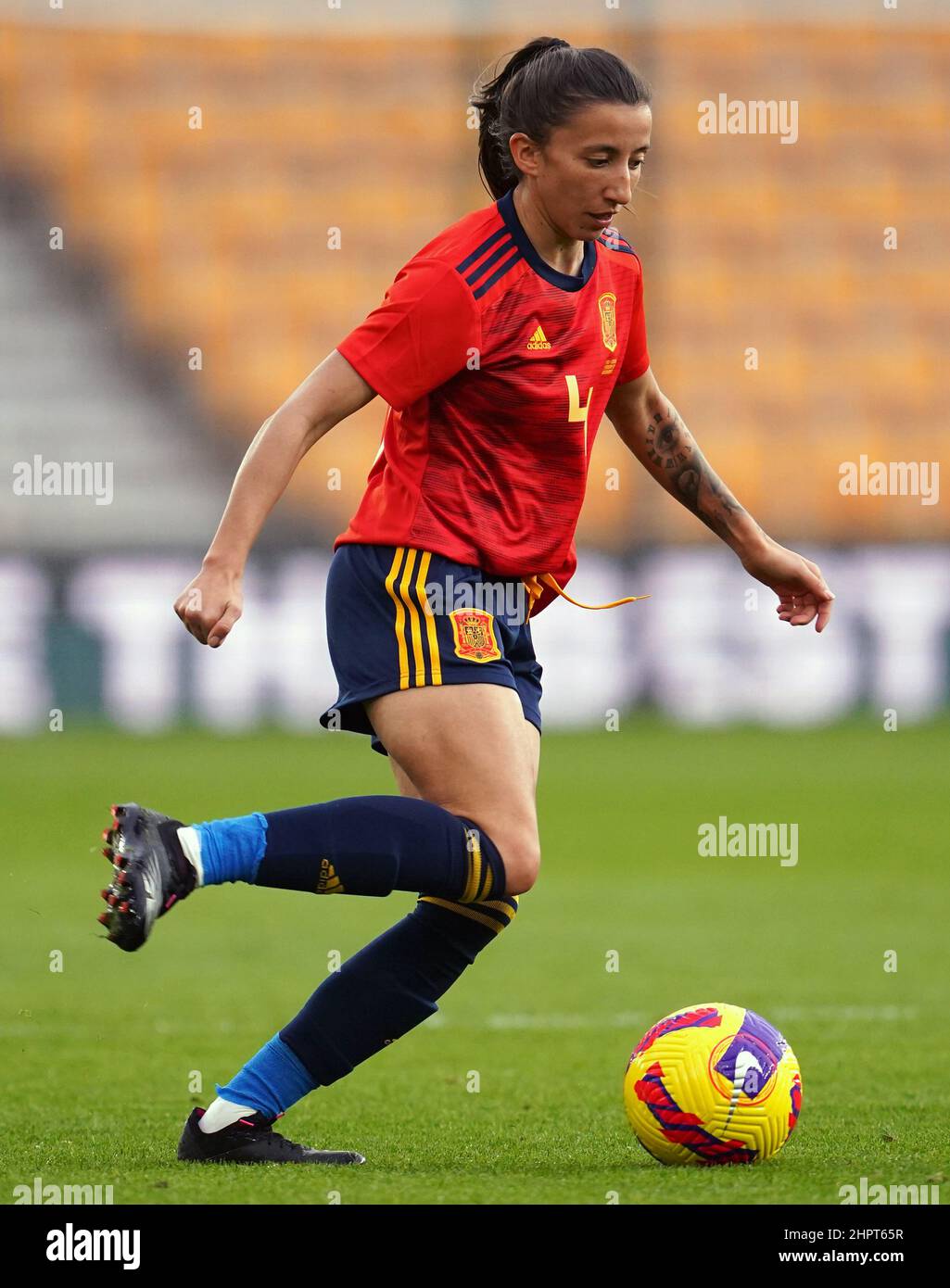 Spain's Sheila Garcia Gomez during the Arnold Clark Cup match at ...