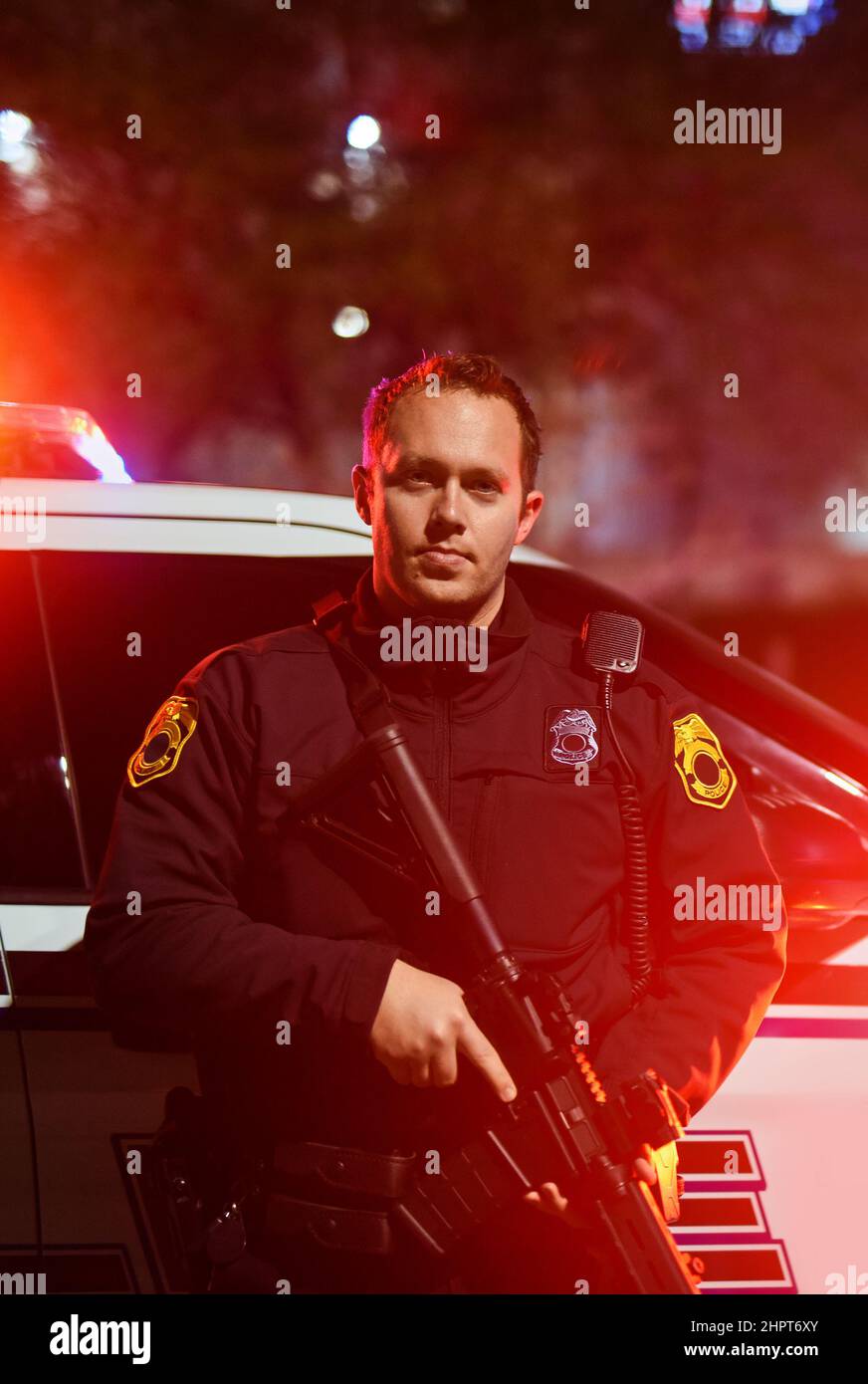 Some situations require more force than others. Cropped portrait of a ...