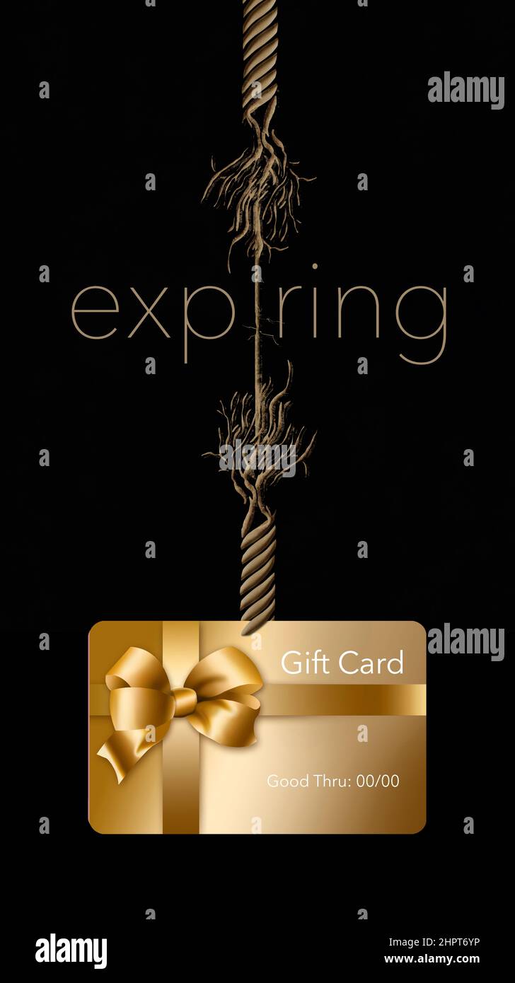 Gift card expires hi-res stock photography and images - Alamy