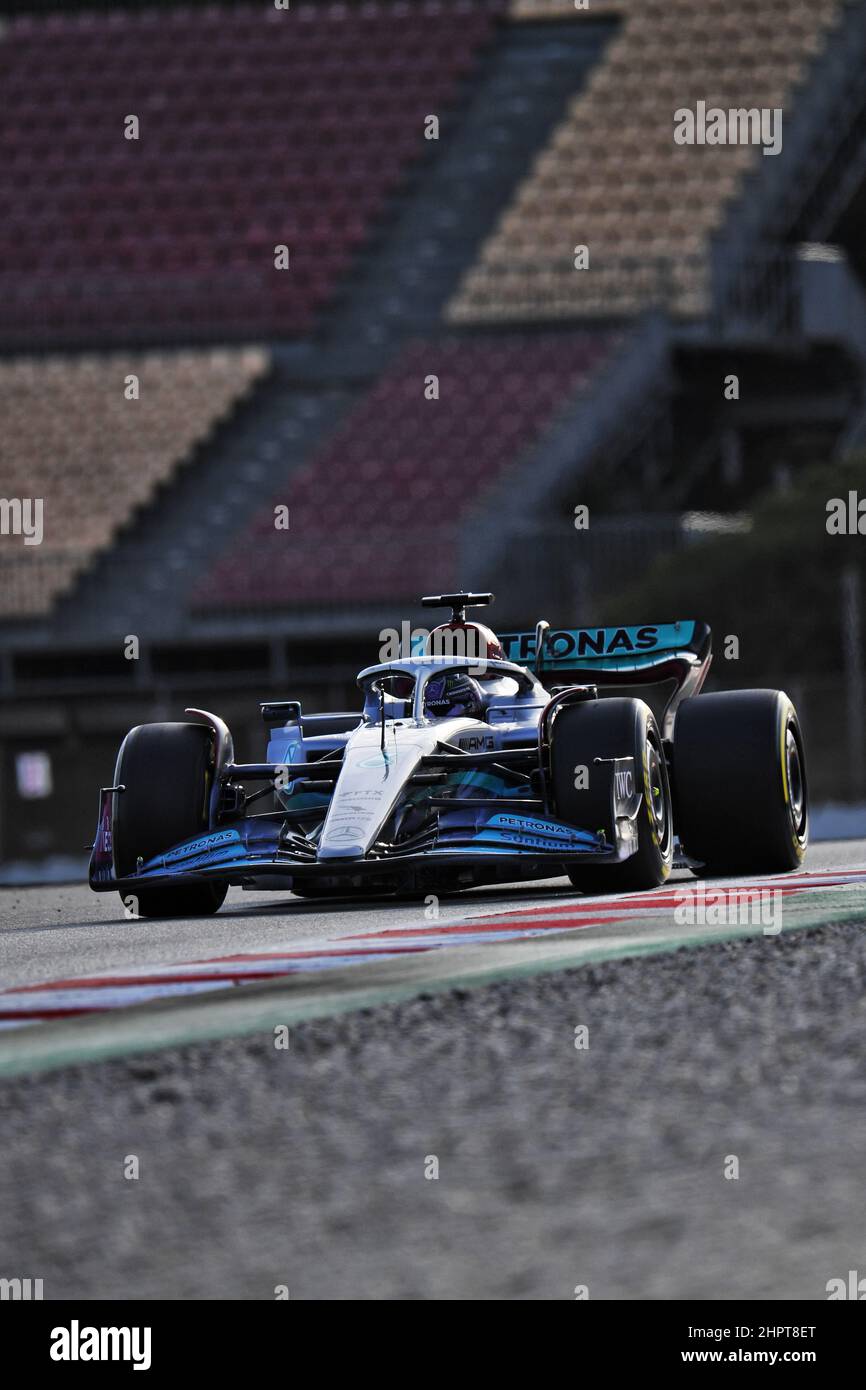 Lewis Hamilton (GBR) Mercedes AMG F1 W13. 23.02.2022. Formula One ...