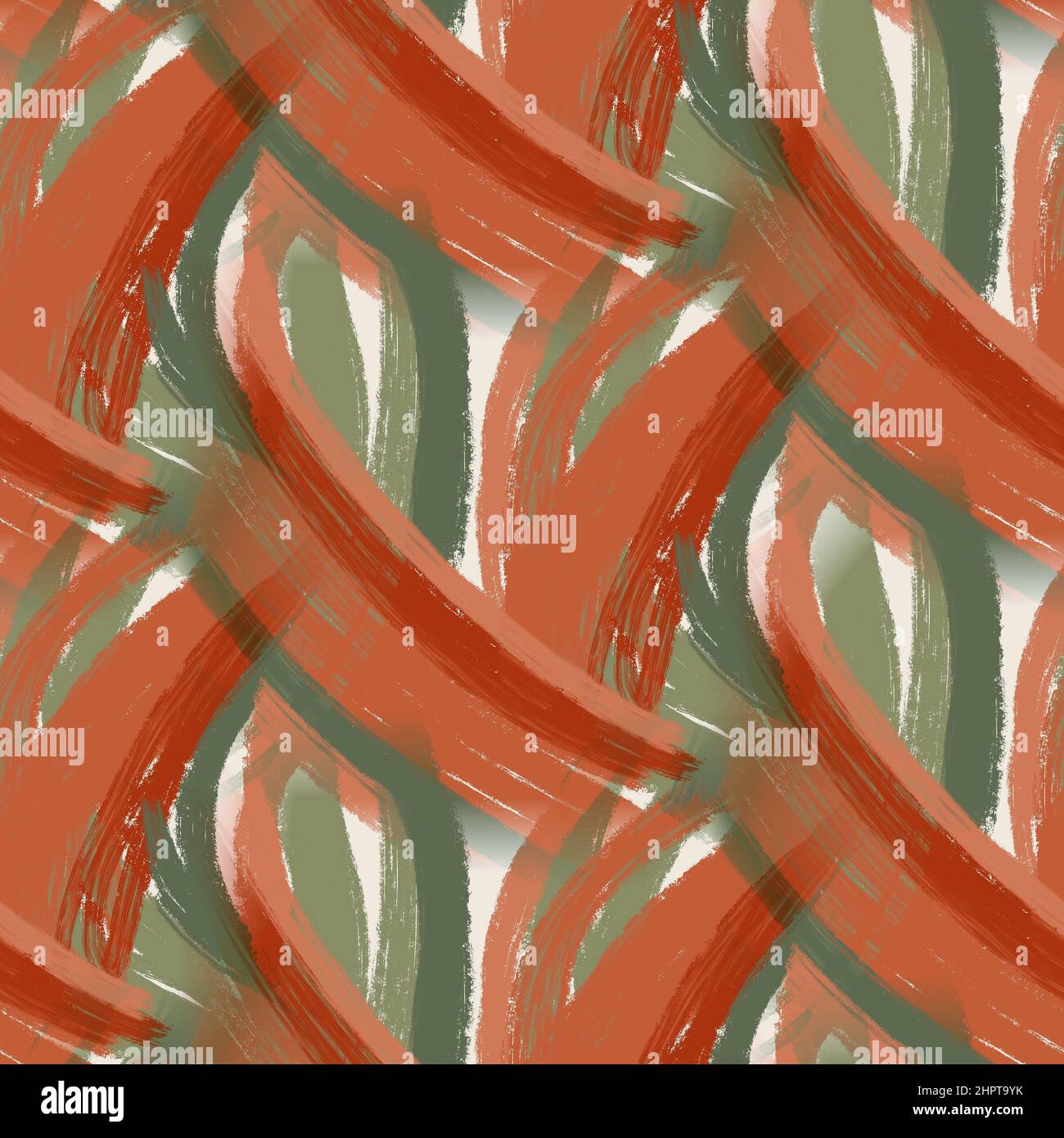Western marbled mottle seamless raster pattern. Bohemian desert orange ...