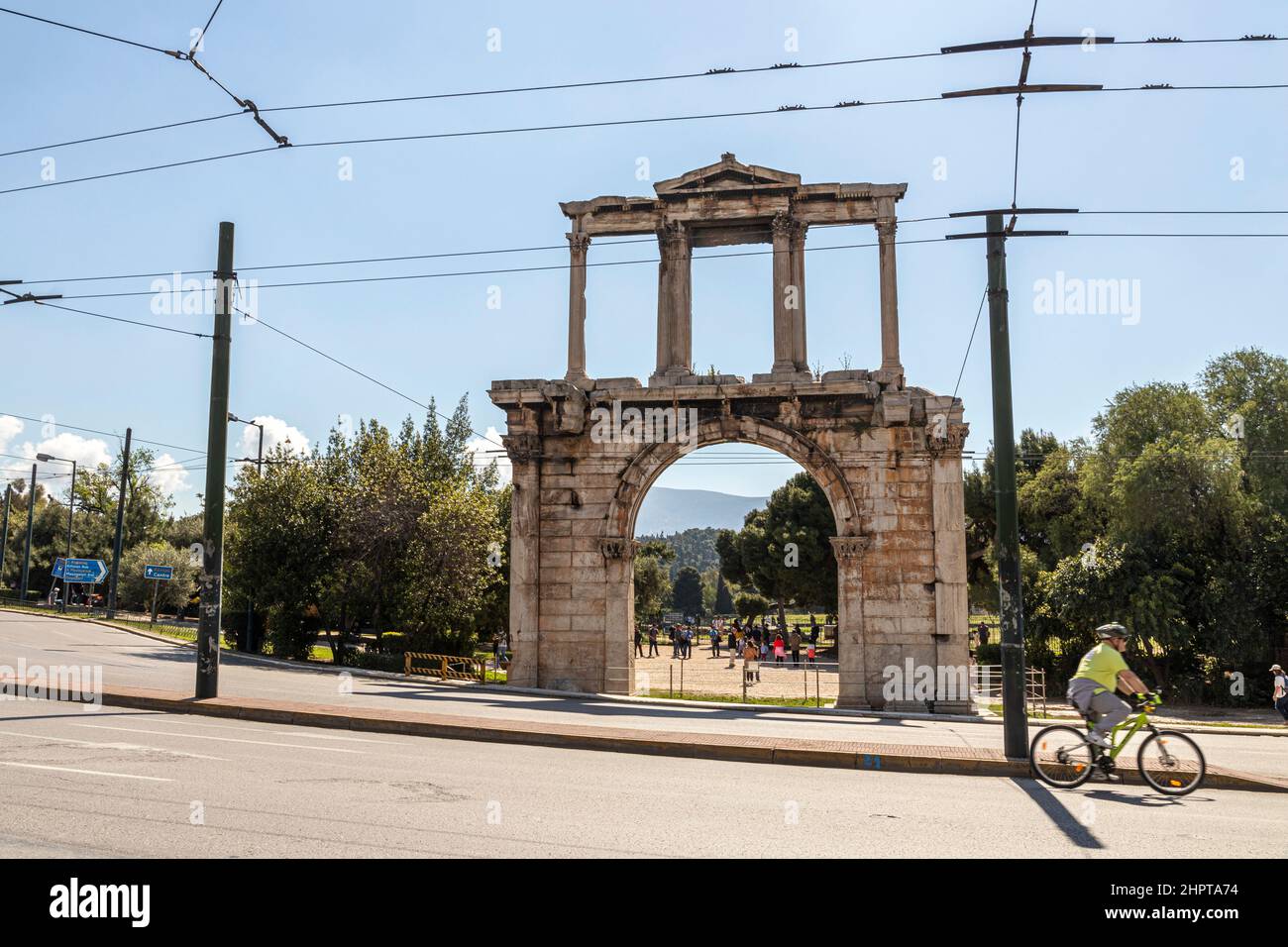Hadrians gate hi-res stock photography and images - Alamy