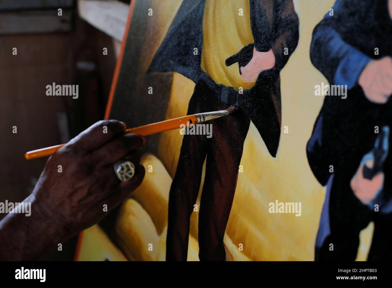 Movie posters in africa hi-res stock photography and images - Alamy
