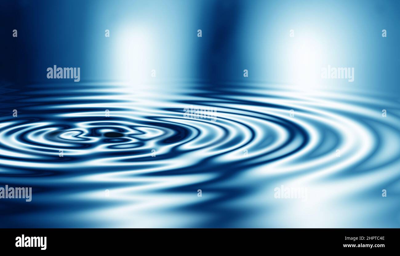 Blissful water ripples. Smoothly Animated Waves Stock Photo - Alamy