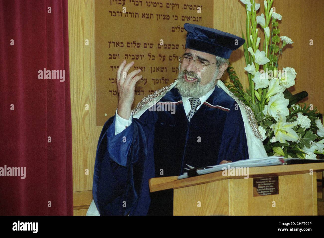 The Chief Rabbi Jonathan Sacks was the guest of honour for the ...