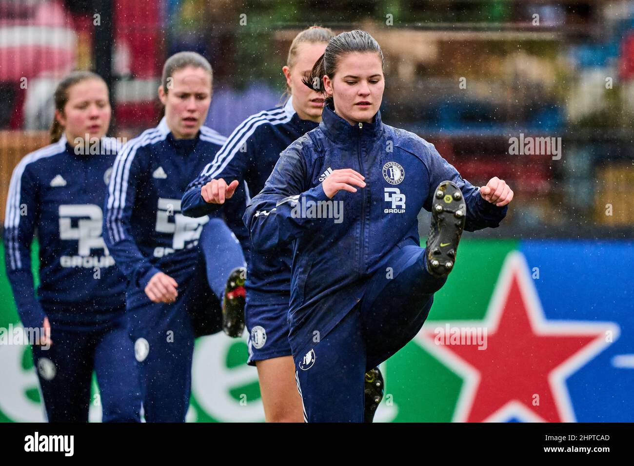 Rotterdam, The Netherlands. 22 February 2022, Rotterdam - (l-r) Isa ...