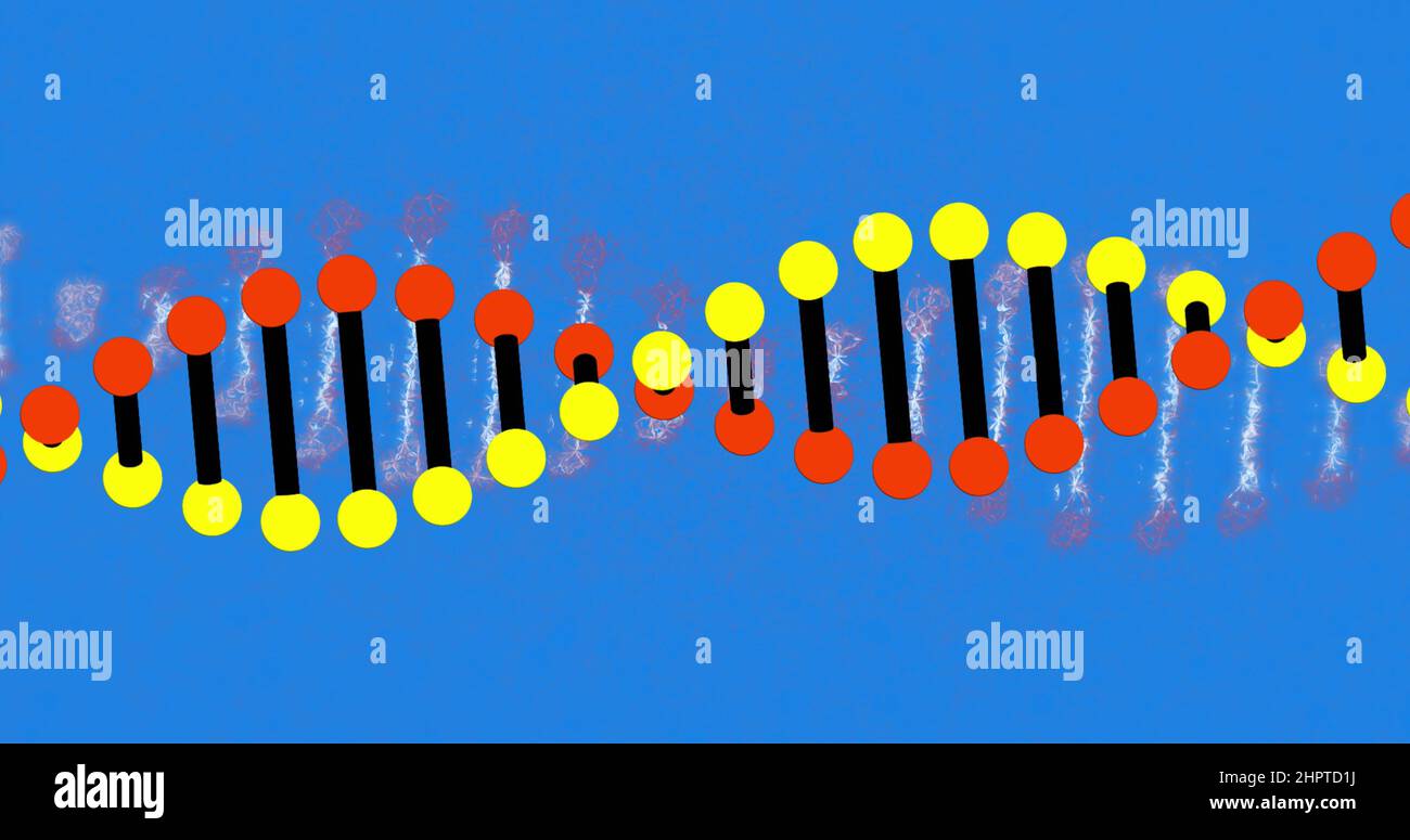Dna strands spinning hi-res stock photography and images - Alamy