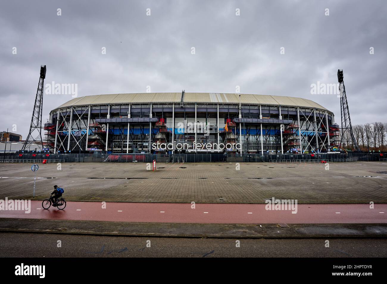 Rotterdam - stadion Feyenoord, de Kuip at de Kuip on 22 February 2022 ...