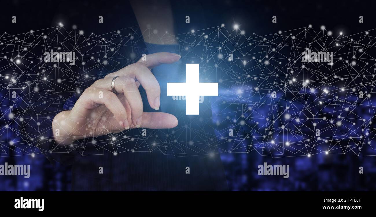 Benefit plus positive thing, personal development, growth concepts ...