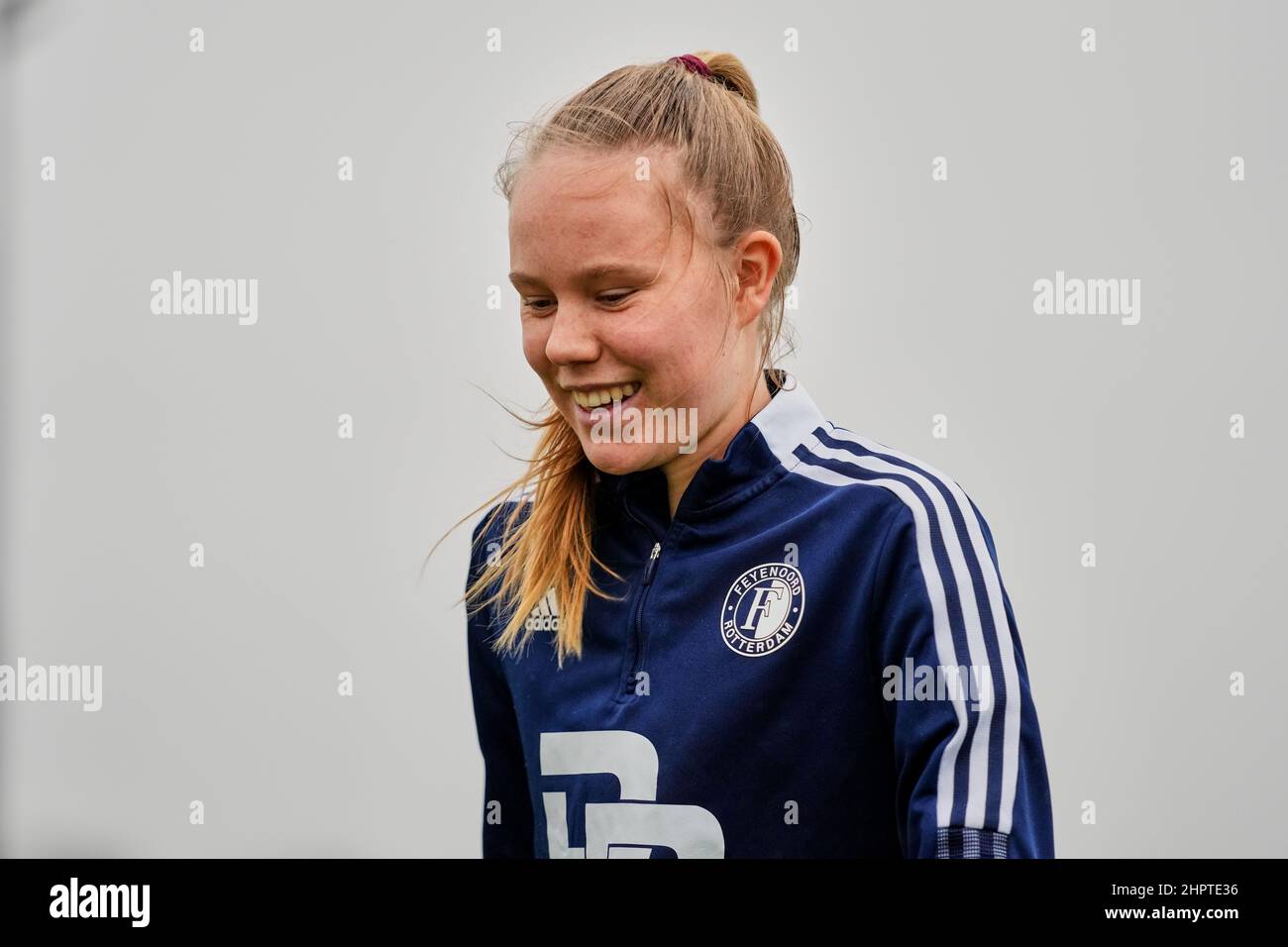 Rotterdam, The Netherlands. 22 February 2022, Rotterdam - (l-r) Robine ...