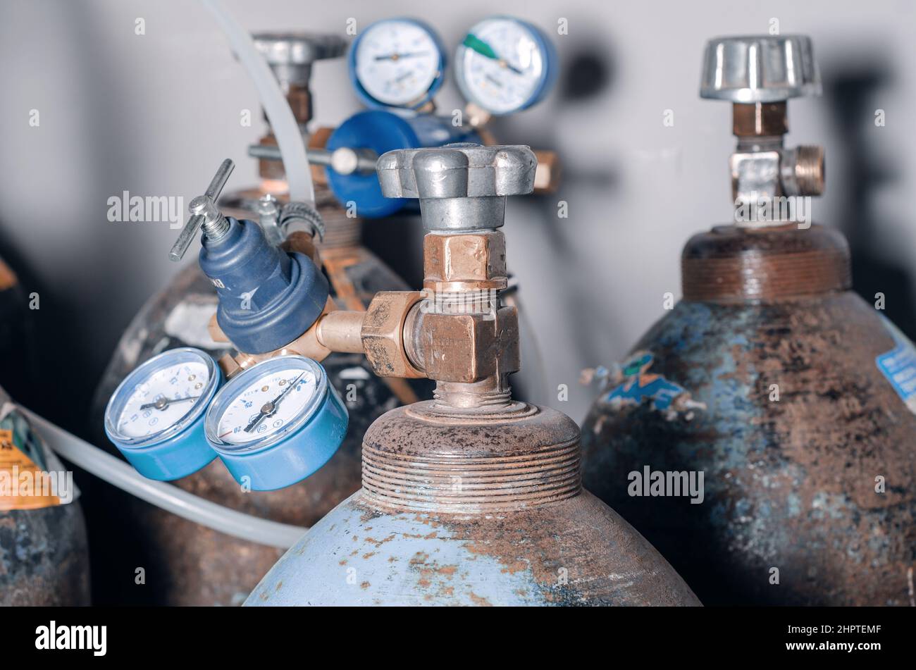 Oxygen tank for welding High Resolution Stock Photography and Images ...