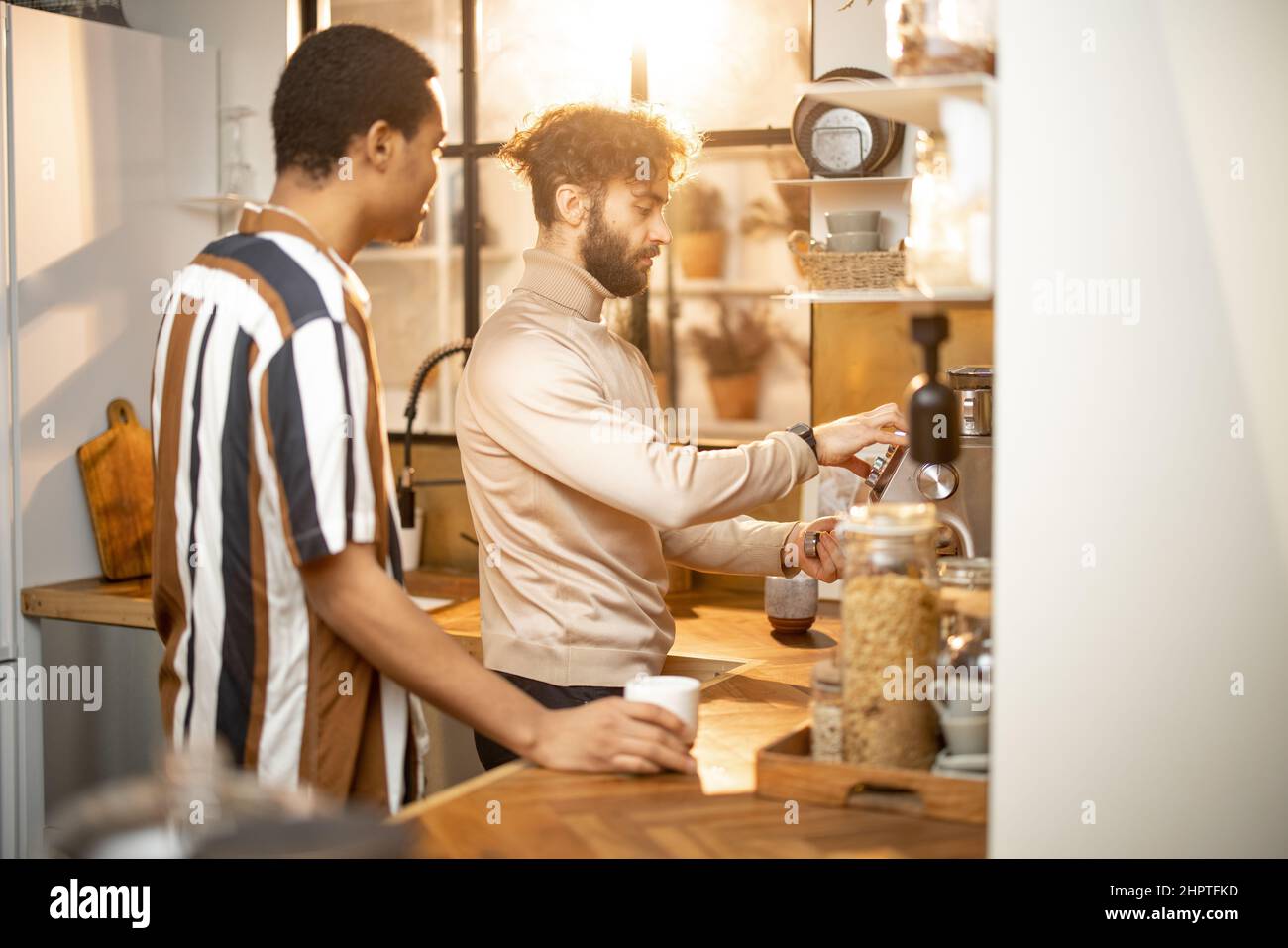 Coffee family latino hi-res stock photography and images - Alamy