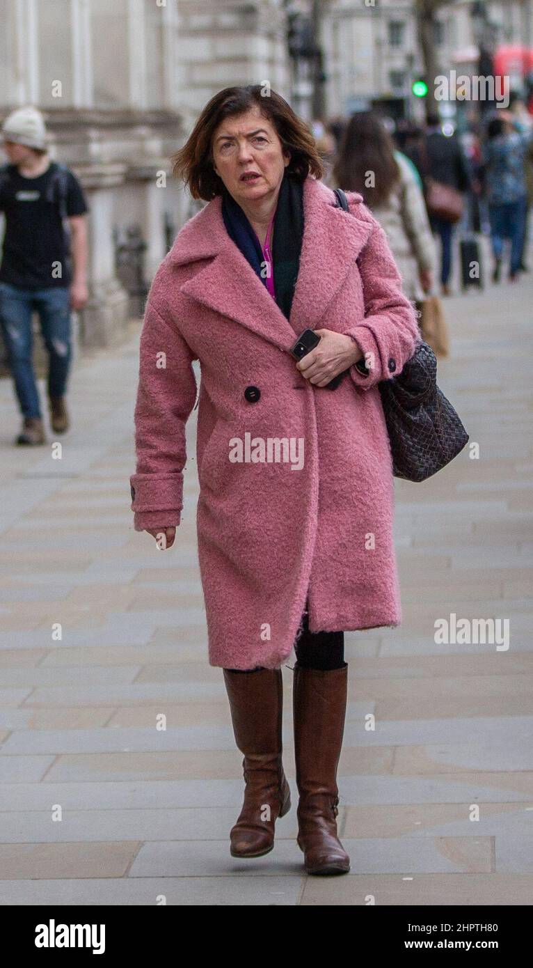 London, England, UK. 23rd Feb, 2022. Second Permanent Secretary to ...