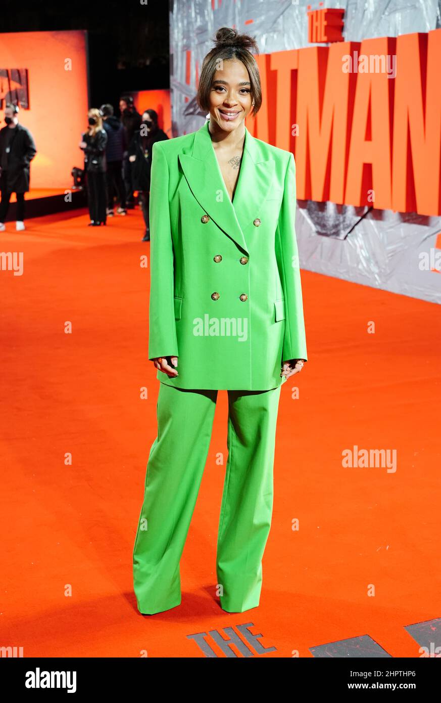 Yinka Bokinni attending the special screening of The Batman at BFI IMAX ...