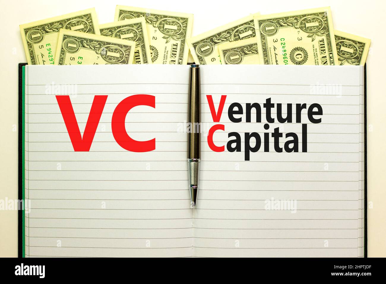 VC venture capital abbraviation symbol. Concept words VC venture ...