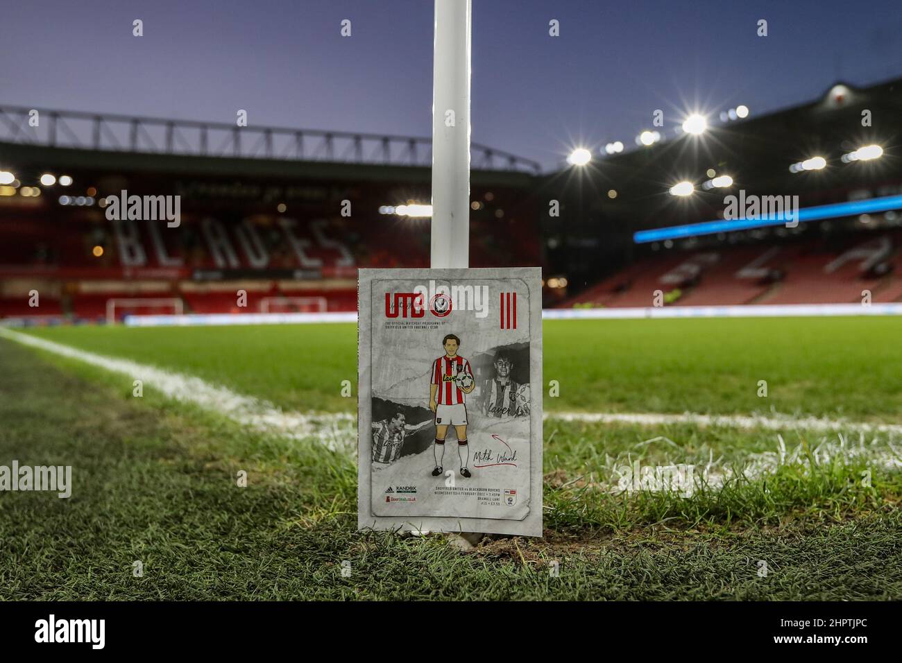 Today's match day programme with former Sheffield United player Mitch ...