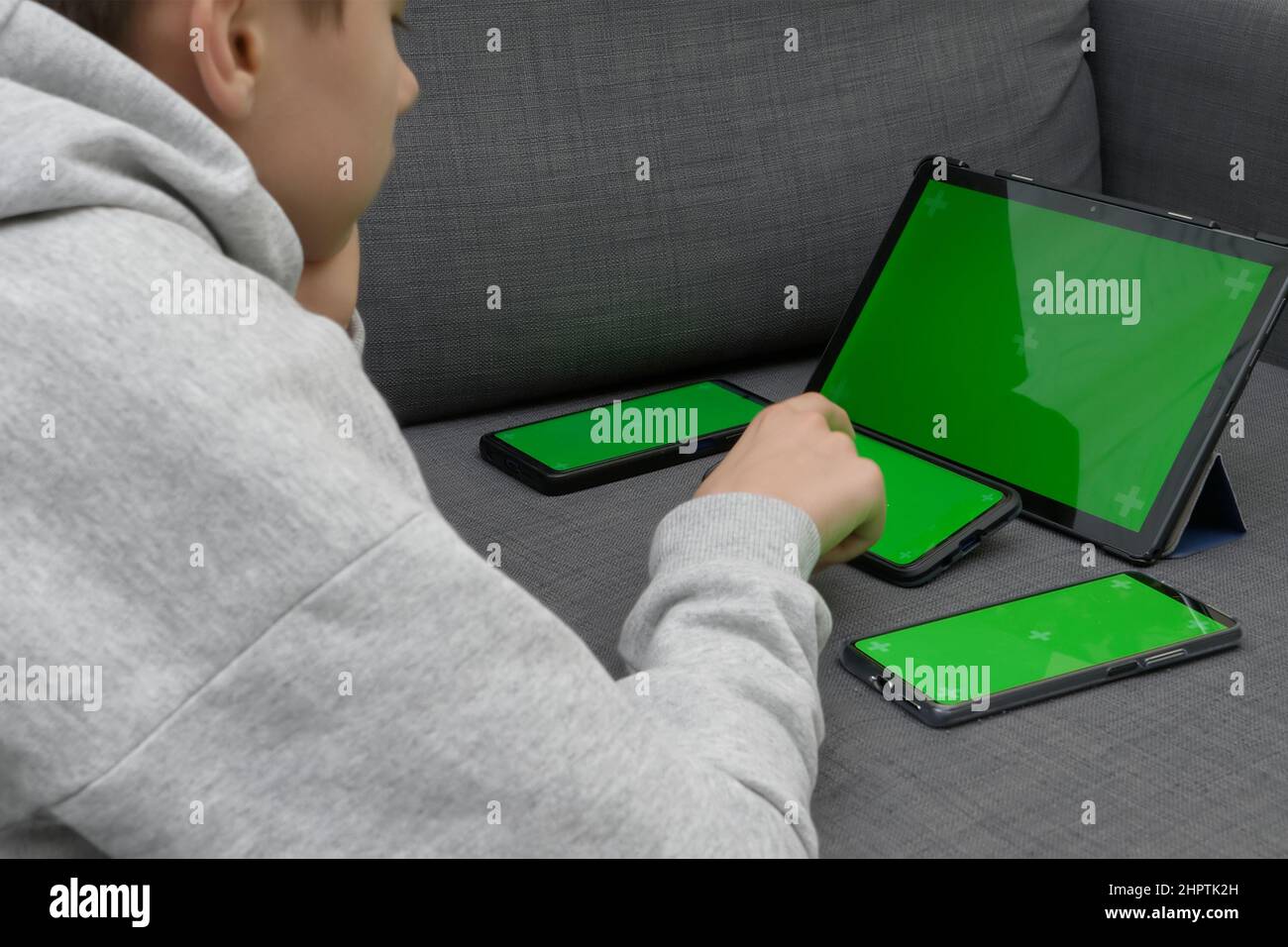 Multi media screening hi-res stock photography and images - Alamy