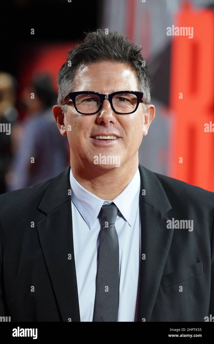 Dylan Clark attending the special screening of The Batman at BFI IMAX ...