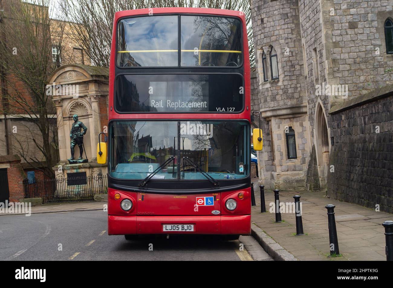 Rail replacement bus hi-res stock photography and images - Alamy