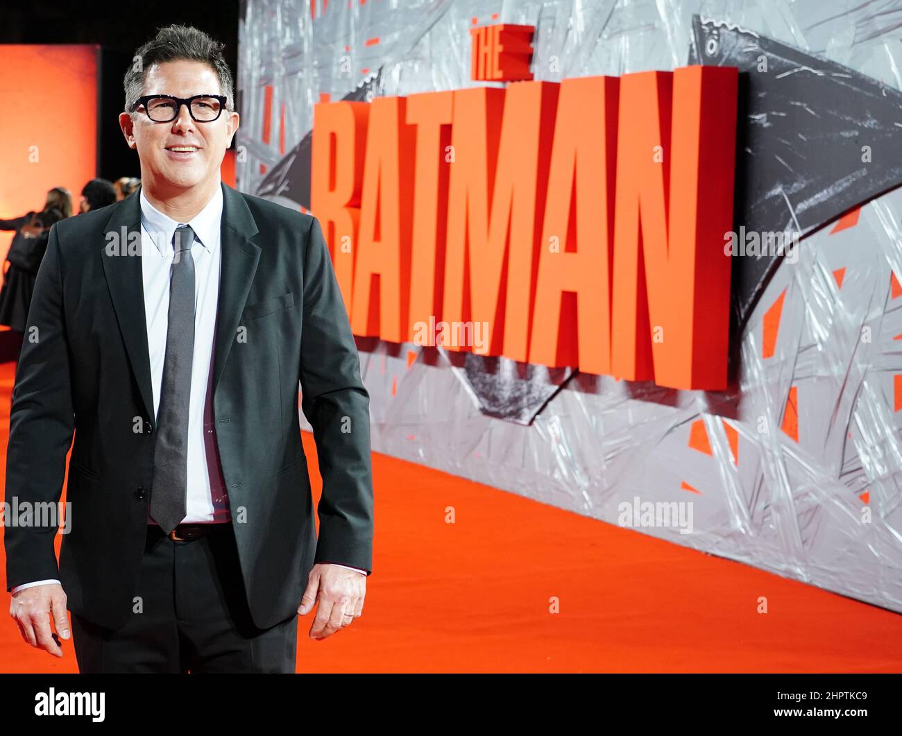 Dylan Clark attending the special screening of The Batman at BFI IMAX ...