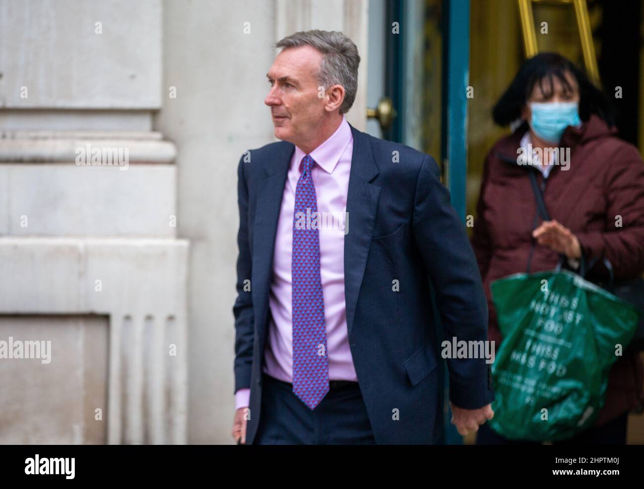 London, England, UK. 23rd Feb, 2022. Chief of Defence Staff Admiral ...