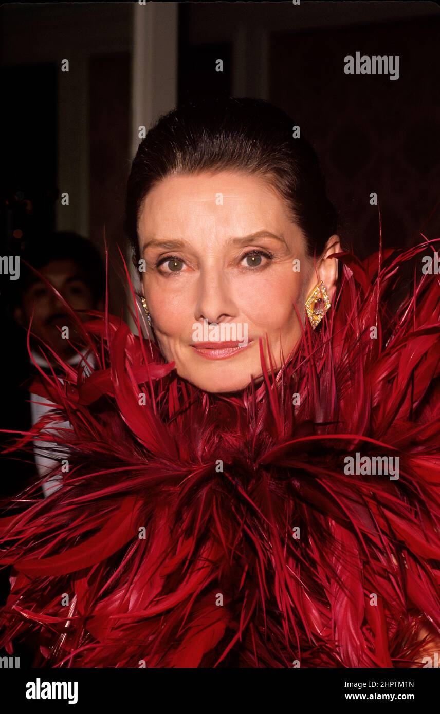 Audrey Hepburn Circa 1980's Credit: Ralph Dominguez/MediaPunch Stock ...