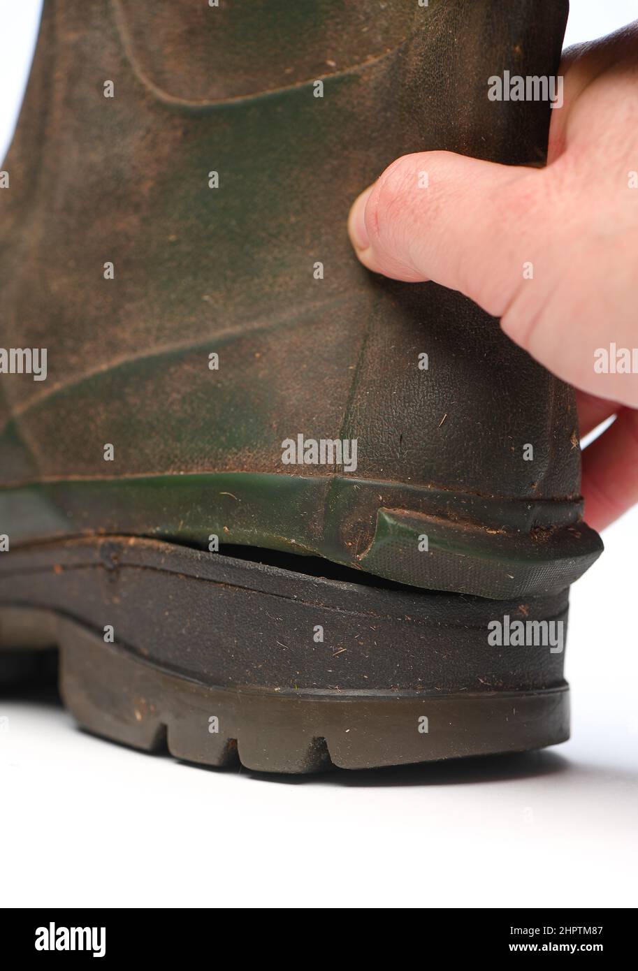 Hole in boot hi-res stock photography and images - Alamy