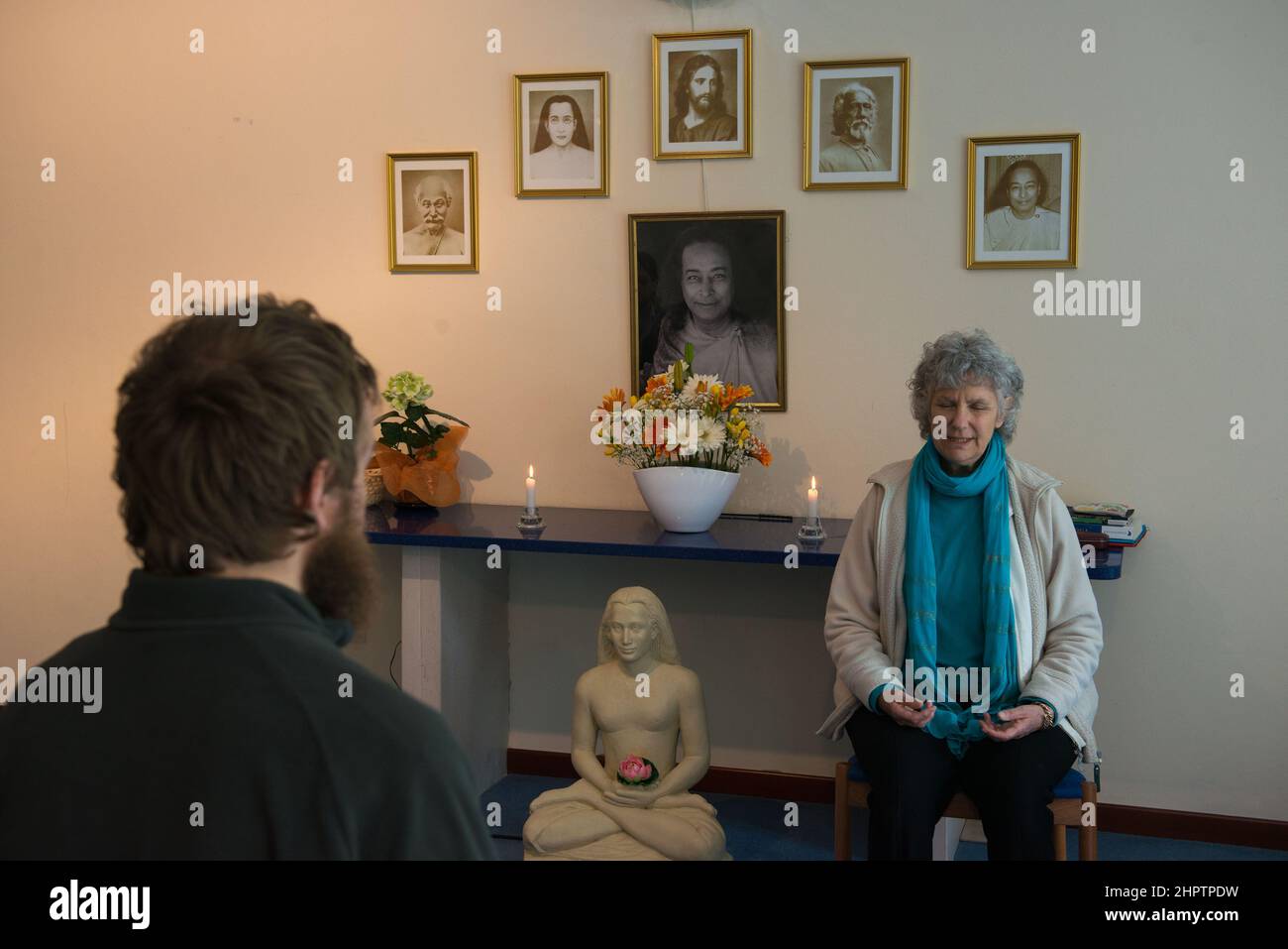 Assisi, Italy 14/05/2016: Ananda Centre. Deborah Golug. © Andrea ...