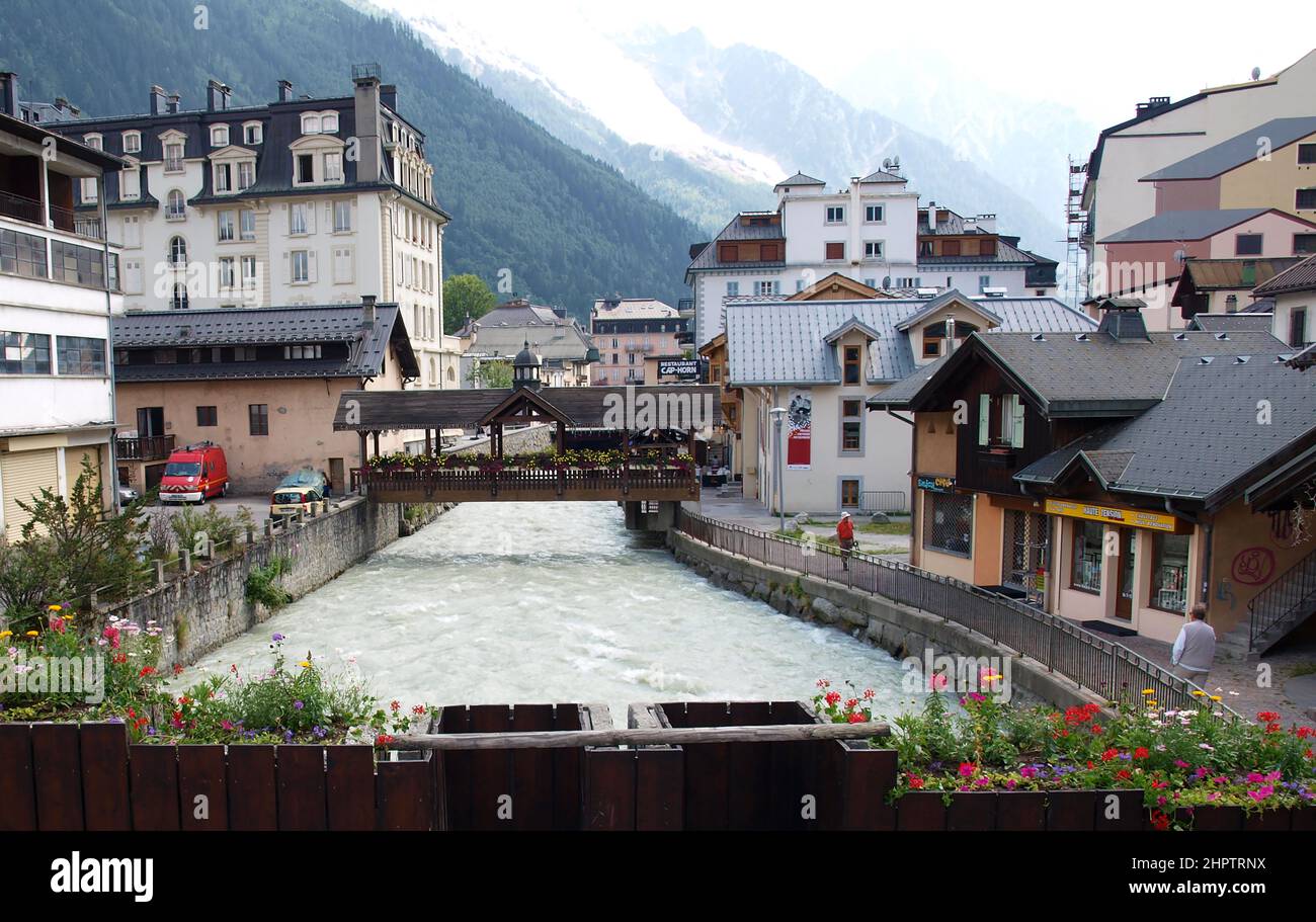 Chamonix-Mont-Blanc, French Alps Stock Photo - Alamy