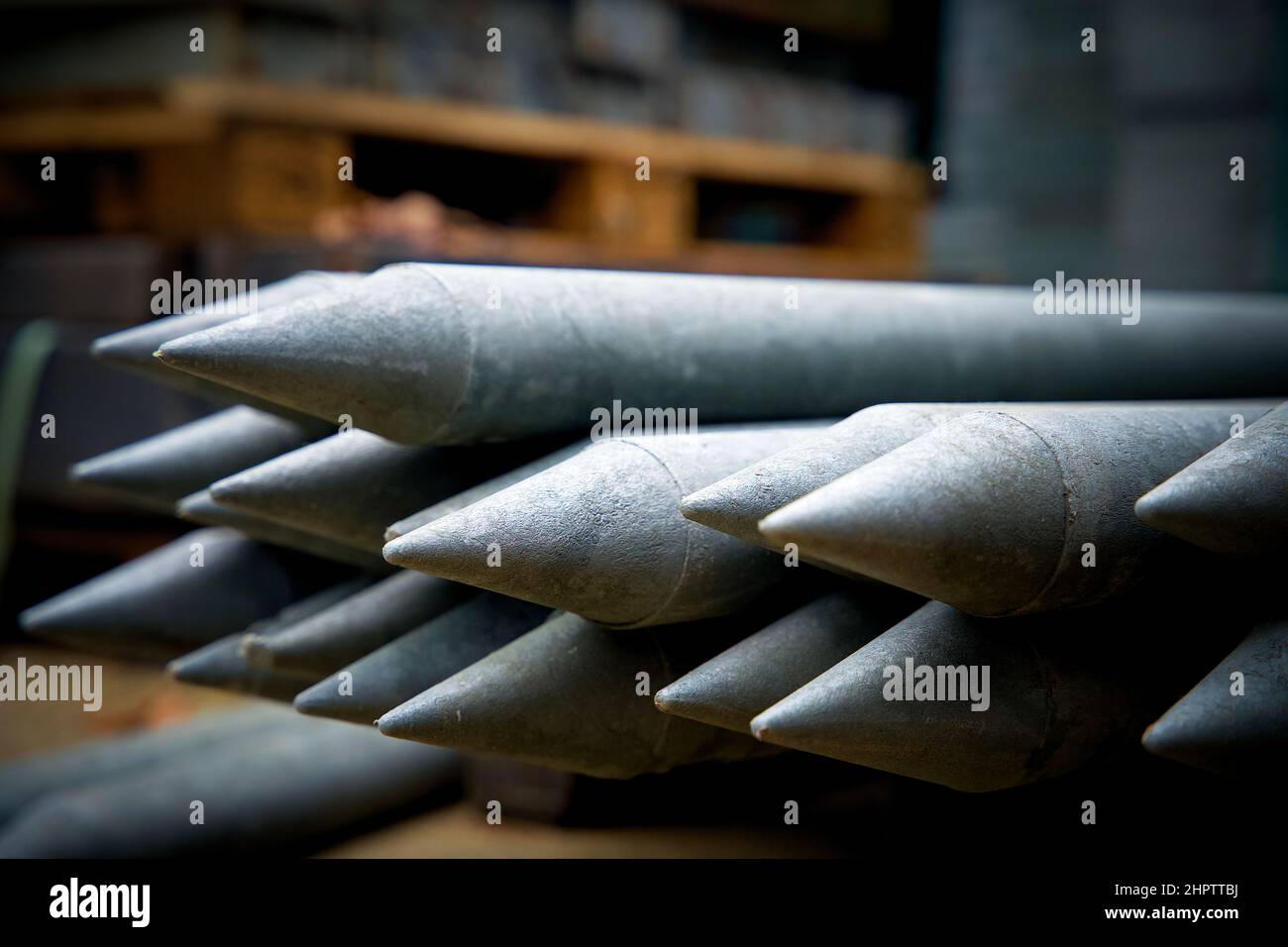 Close-up of circular construction material made from re-used waste ...